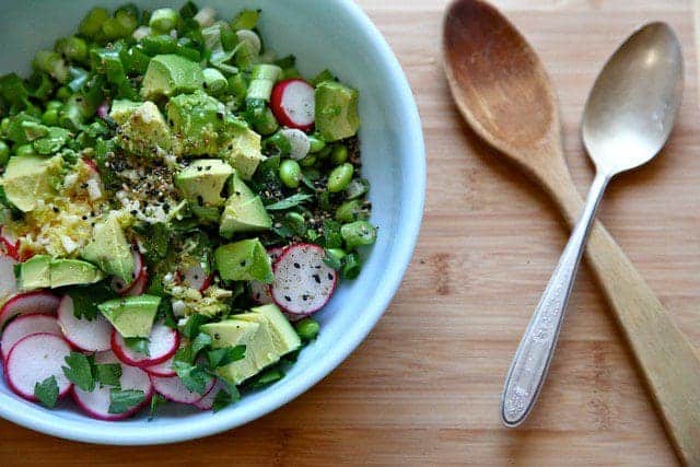 Edamame and Avocado Salad