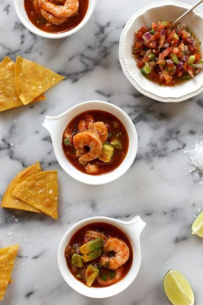 Avocado and Lime Shrimp Cocktail - Joy the Baker
