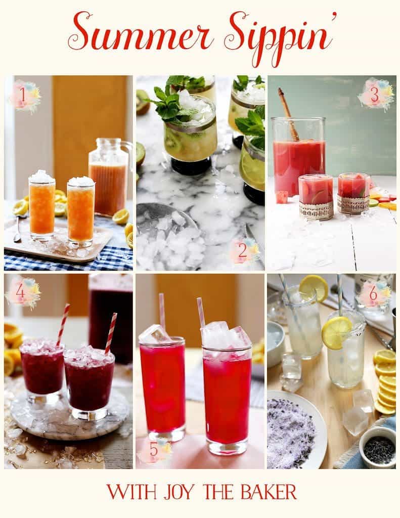 My Six Favorite Summer Drinks - Joy the Baker
