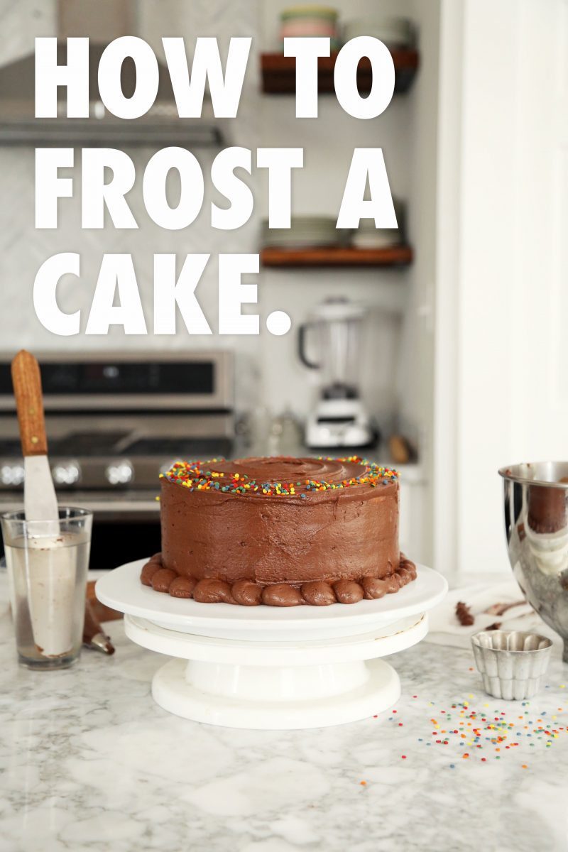 Baking 101: How To Frost A Cake - Joy the Baker
