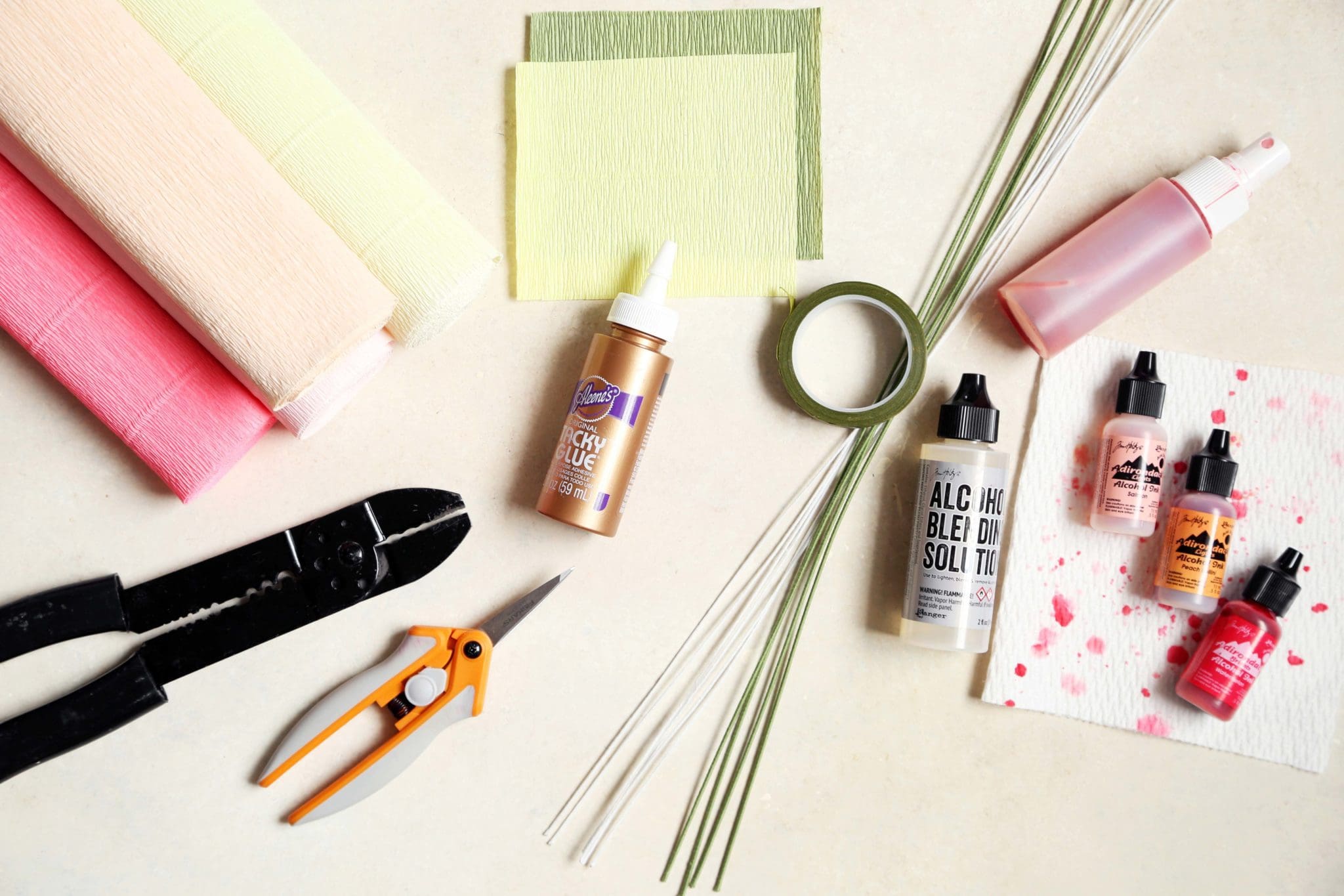 Crepe Paper Poinsettia Tutorial - Joy the Baker