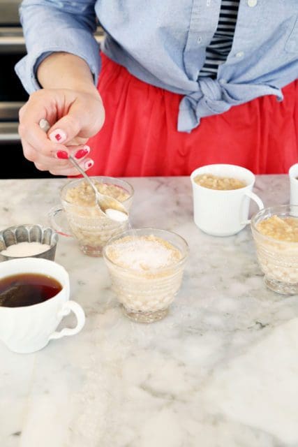 Brûléed Earl Grey Rice Pudding - Joy the Baker