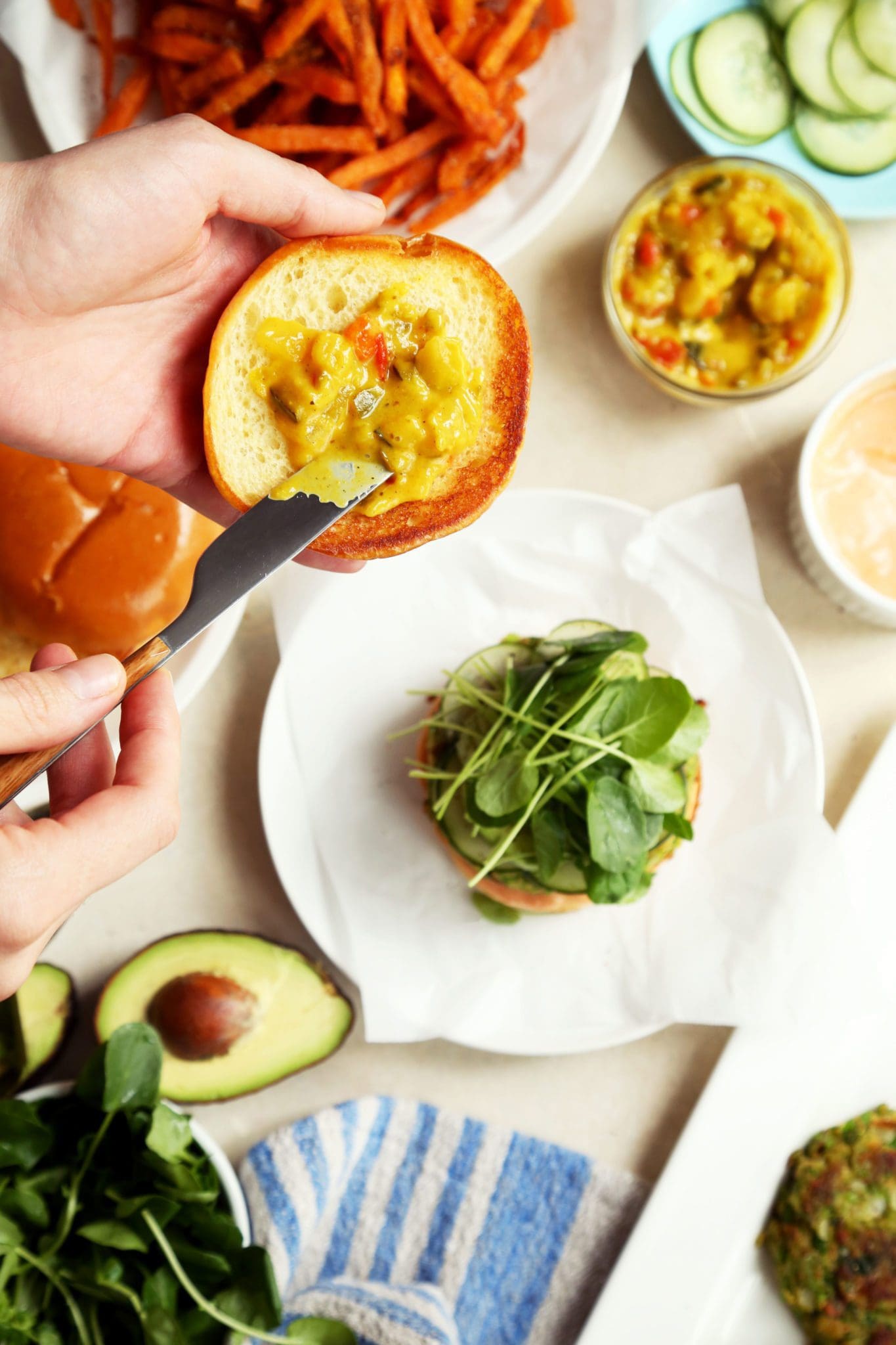 Spring Pea Veggie Burgers - Joy the Baker