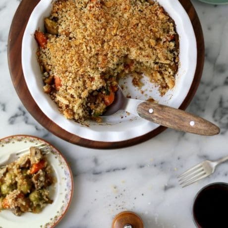 Roasted Vegetable Winter Crumble - Joy the Baker
