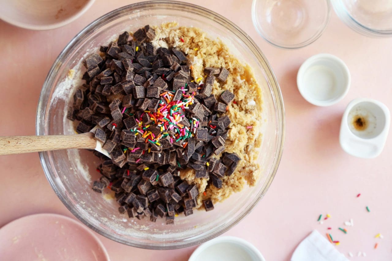 Chocolate Chip Sprinkle Cookies - Joy the Baker