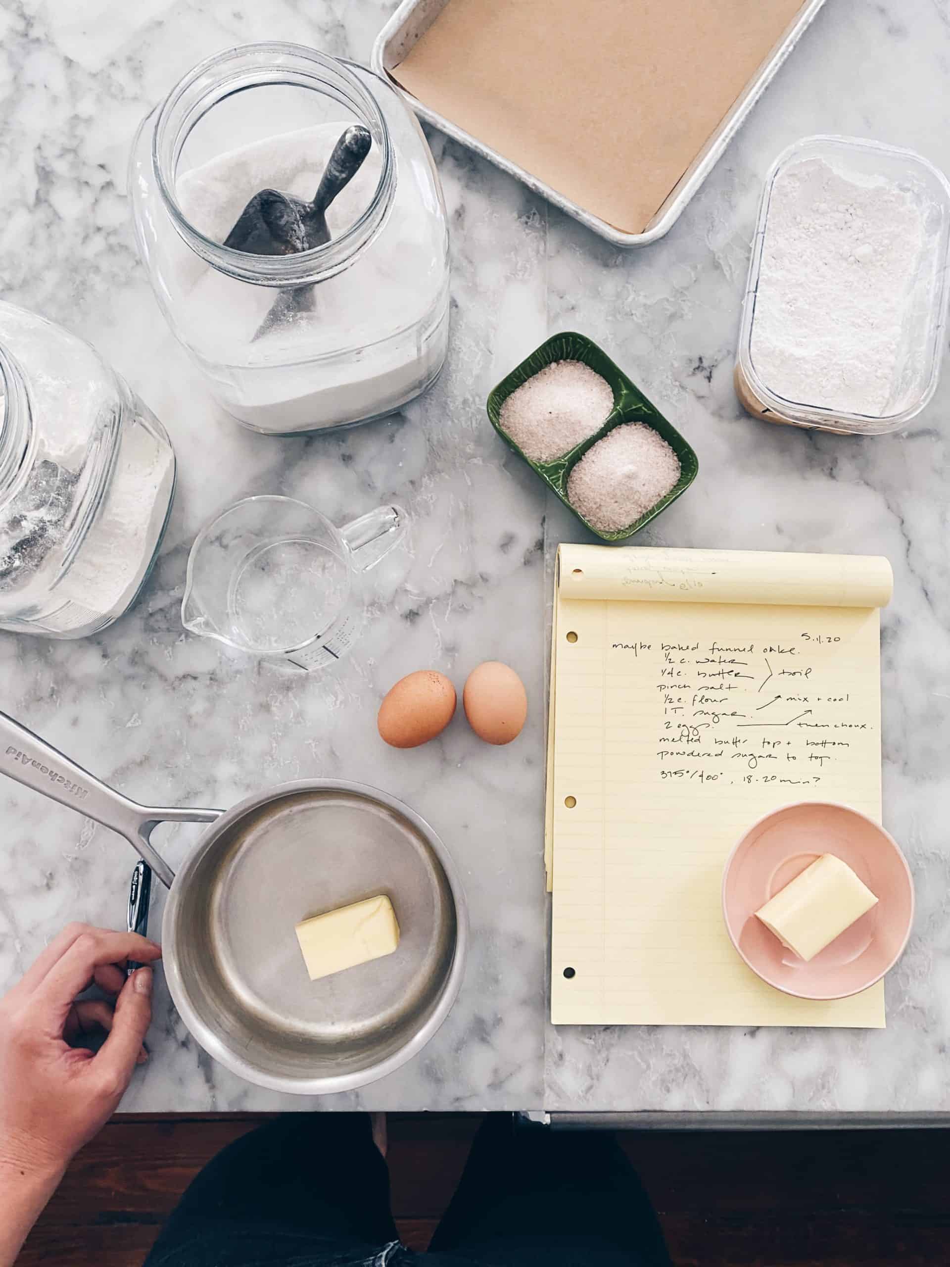 Small Batch Baked Funnel Cake - Joy the Baker