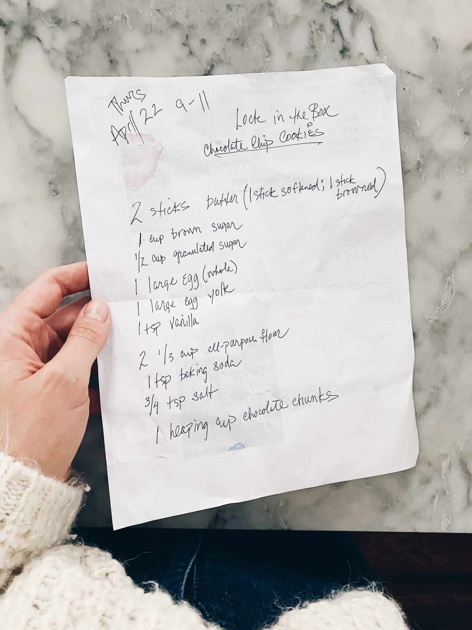 Cliff Notes: Brown Butter Chocolate Chip Cookies Joy the Baker