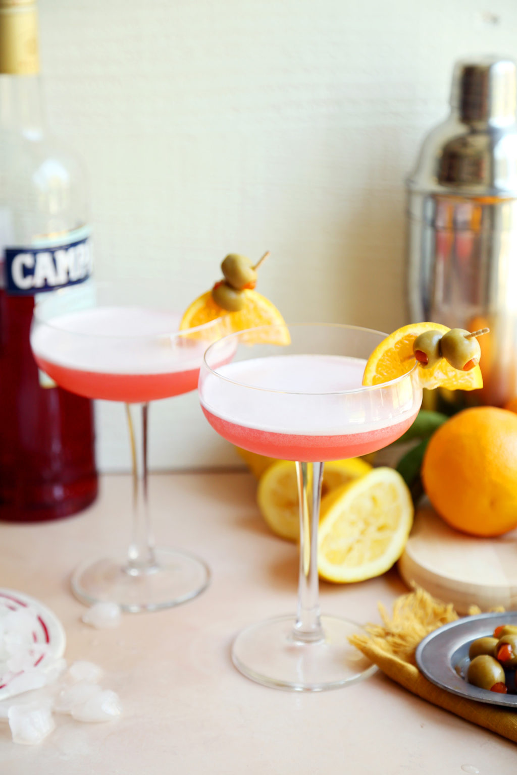 Campari Gin Sour Joy the Baker