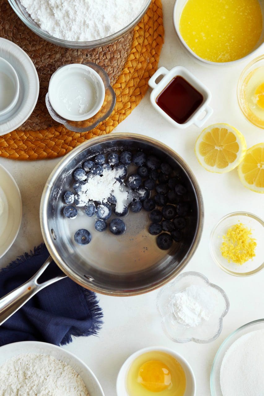 Lemon Blueberry Gooey Butter Cake Joy the Baker