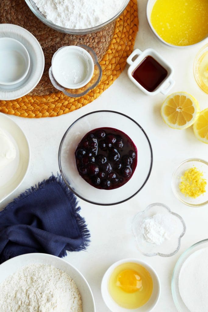 Lemon Blueberry Gooey Butter Cake Joy the Baker