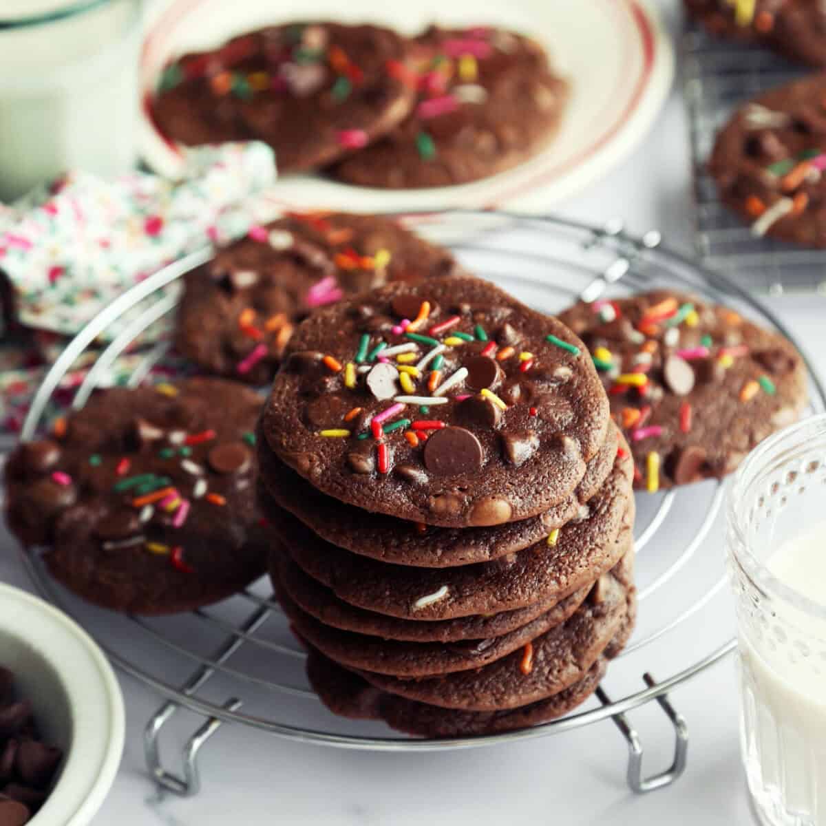 The Easiest Chewy Chocolate Brownie Cookies - Joy the Baker
