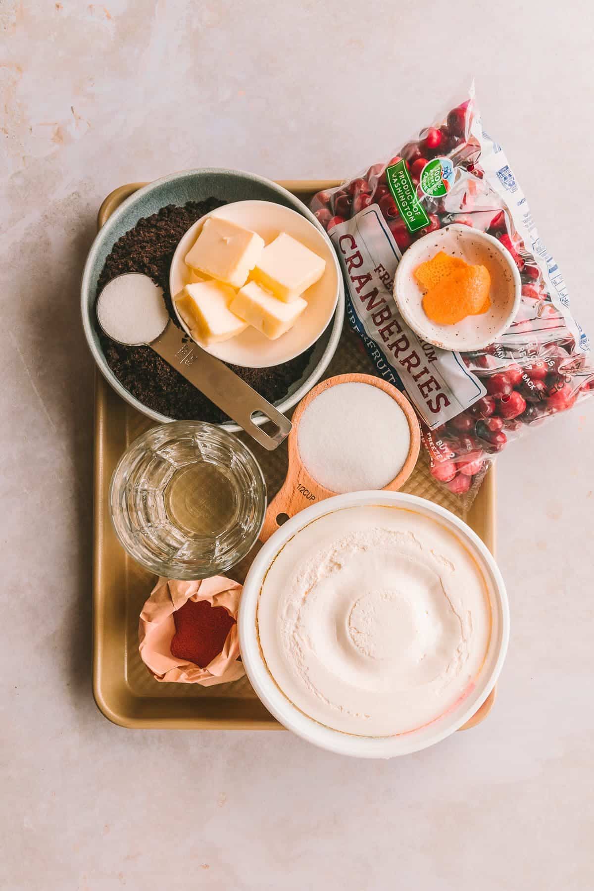 No-Bake Fluffy Creamy Cranberry Pie Joy the Baker
