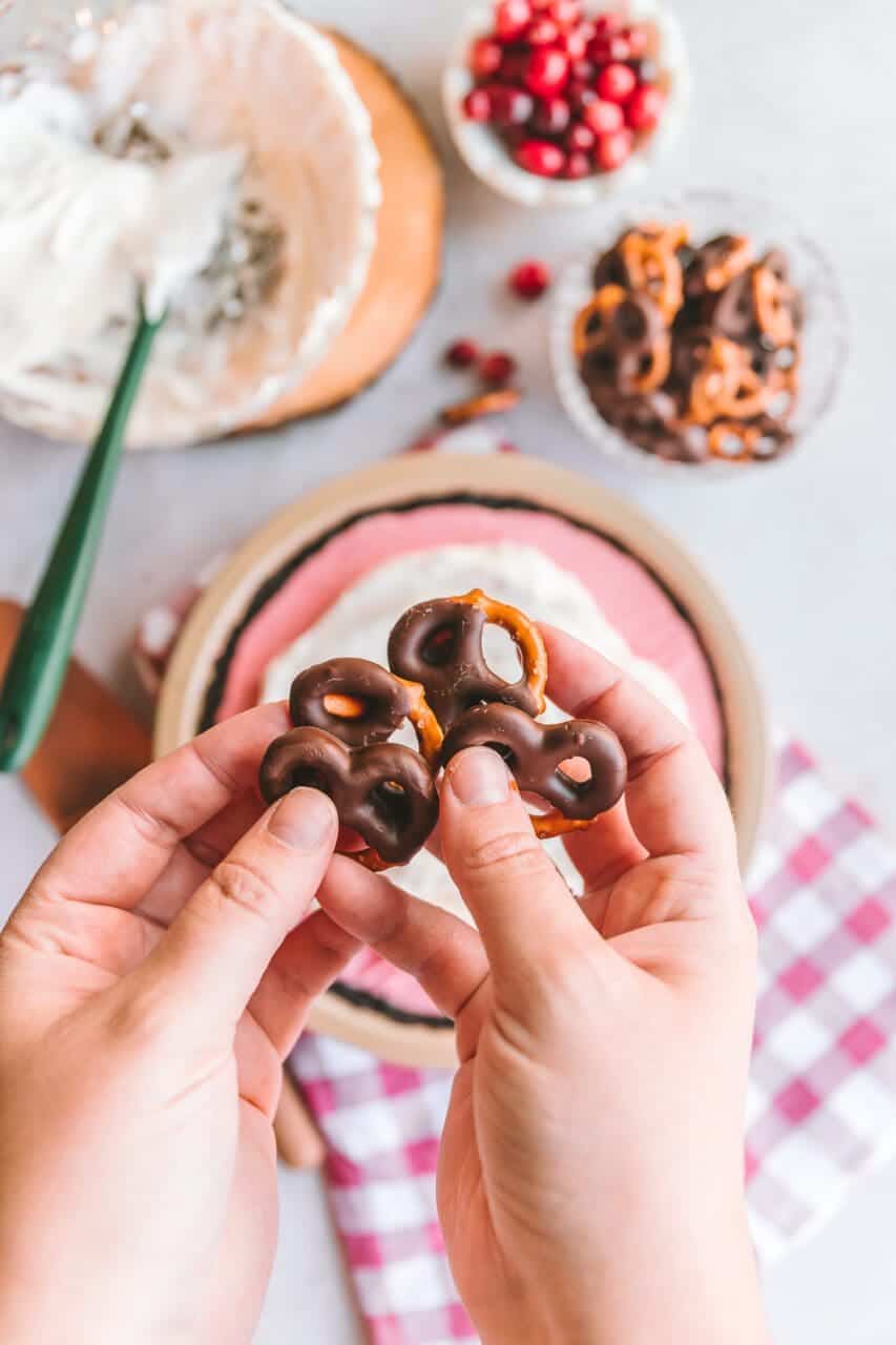 No-Bake Fluffy Creamy Cranberry Pie Joy the Baker