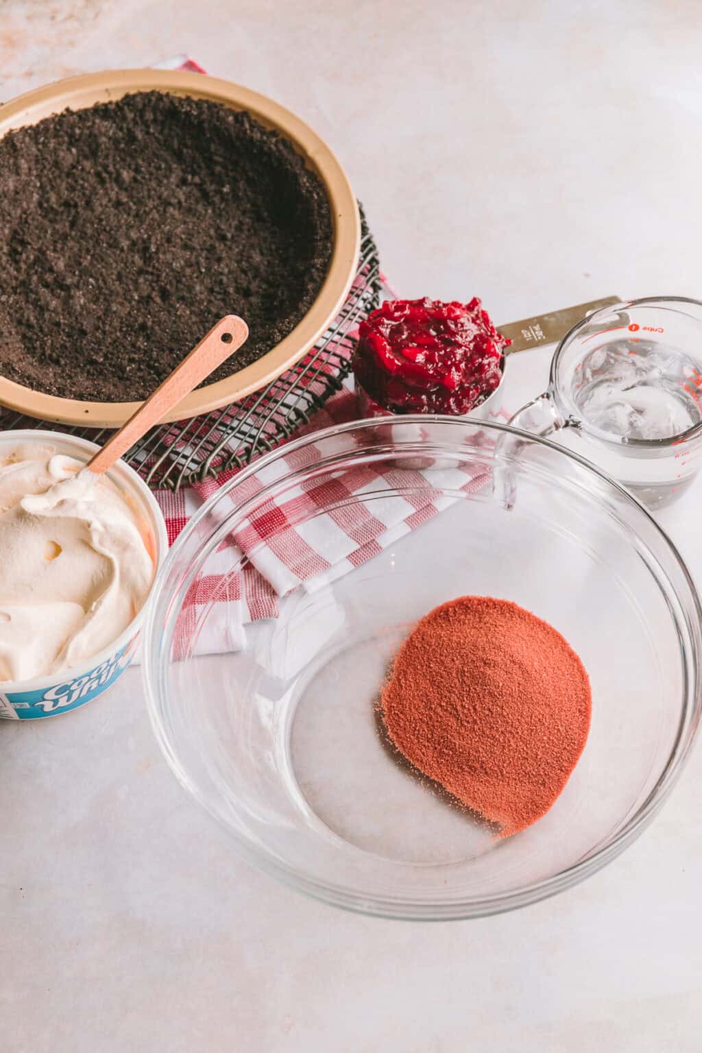 No-Bake Fluffy Creamy Cranberry Pie Joy the Baker