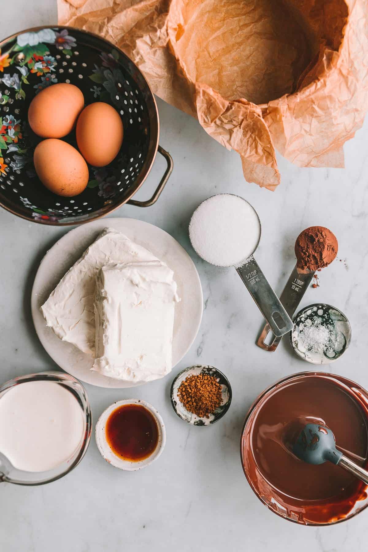 Mini Burnt Chocolate Basque Cheesecake Joy the Baker