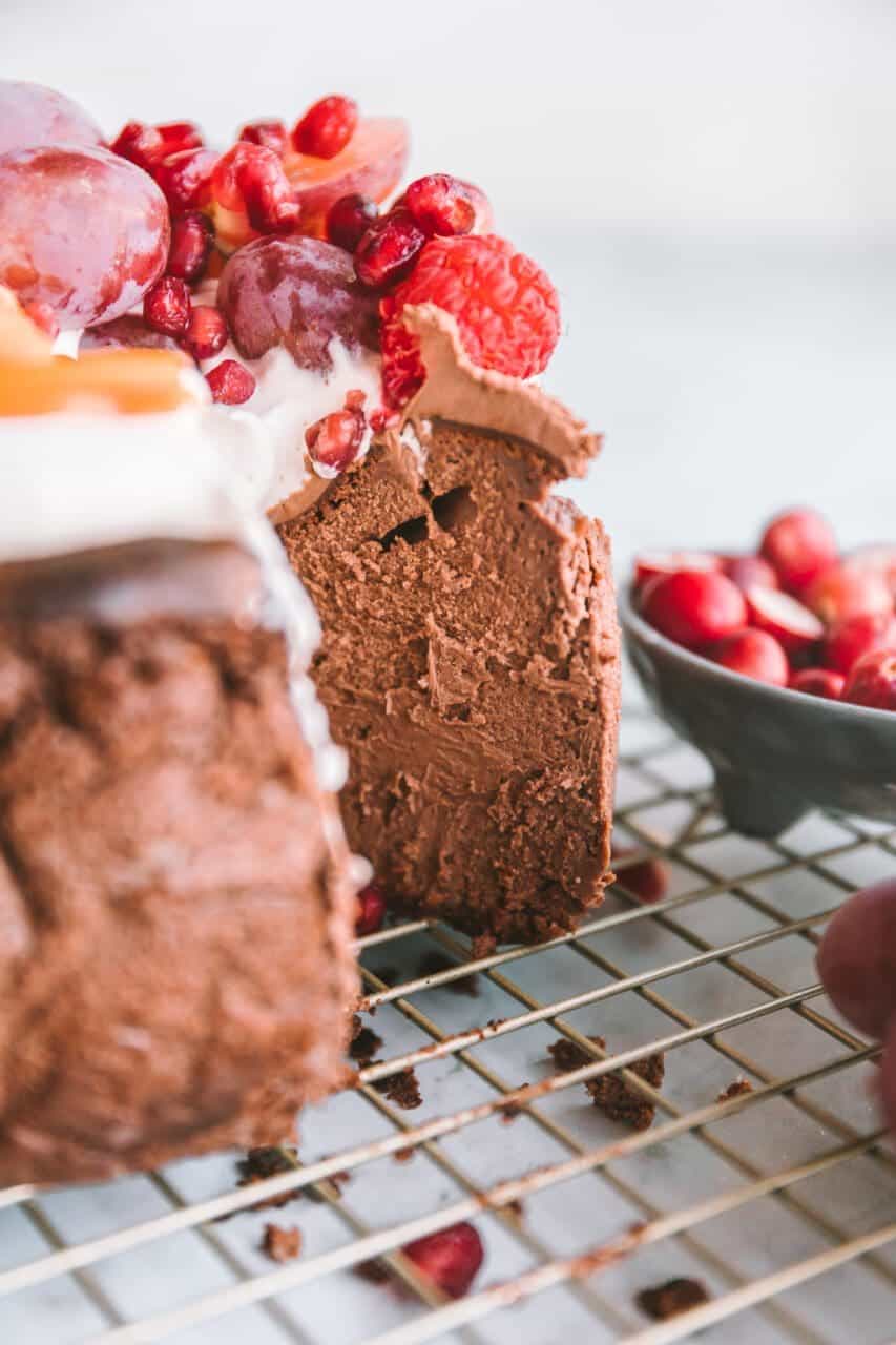 Mini Burnt Chocolate Basque Cheesecake Joy the Baker