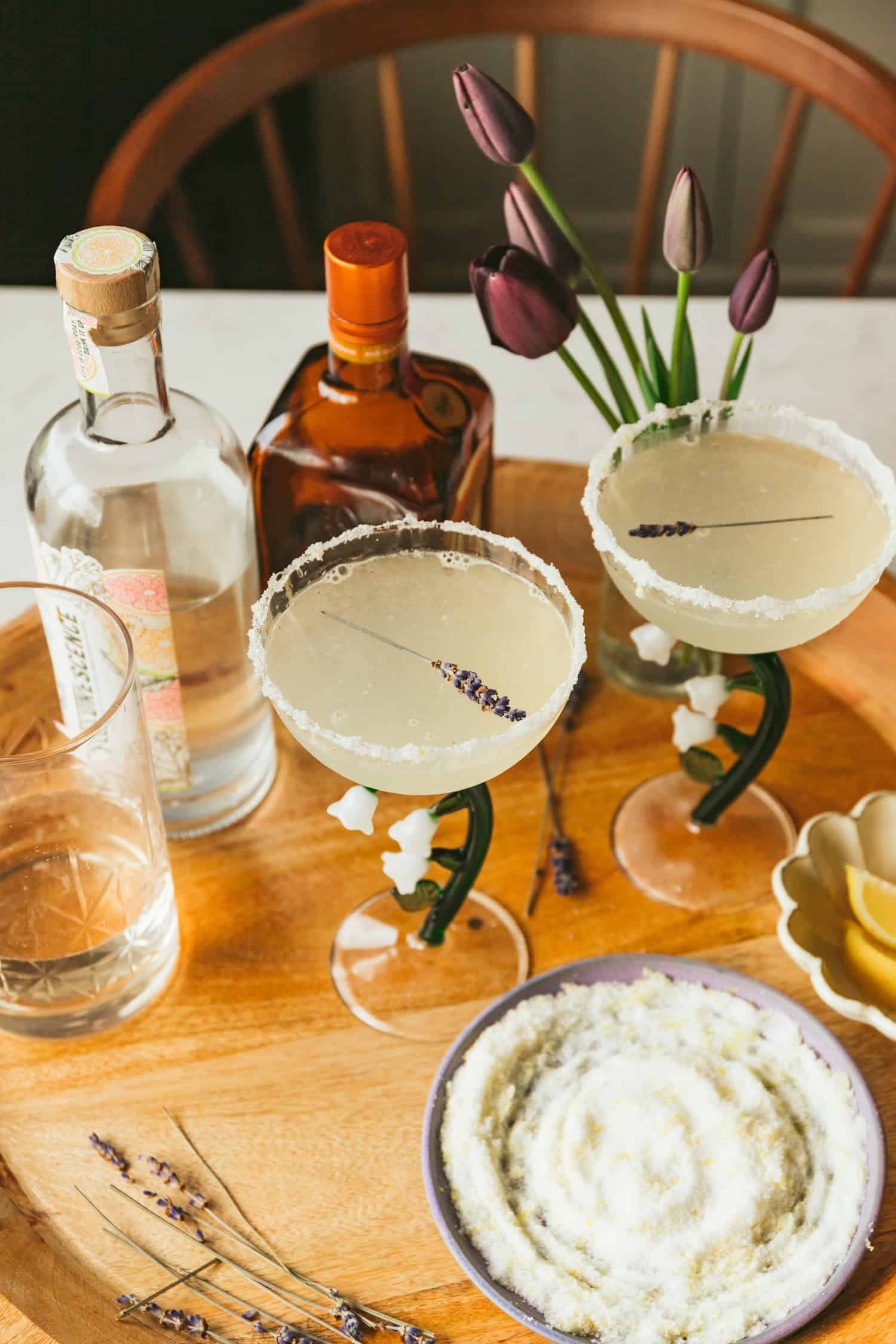 Lavender Lemon Drop Martinis - Joy the Baker